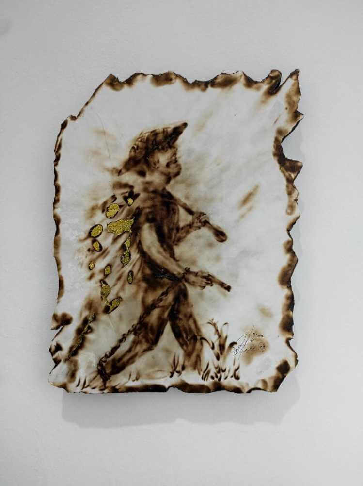 Paper Burning Art - Golif.art